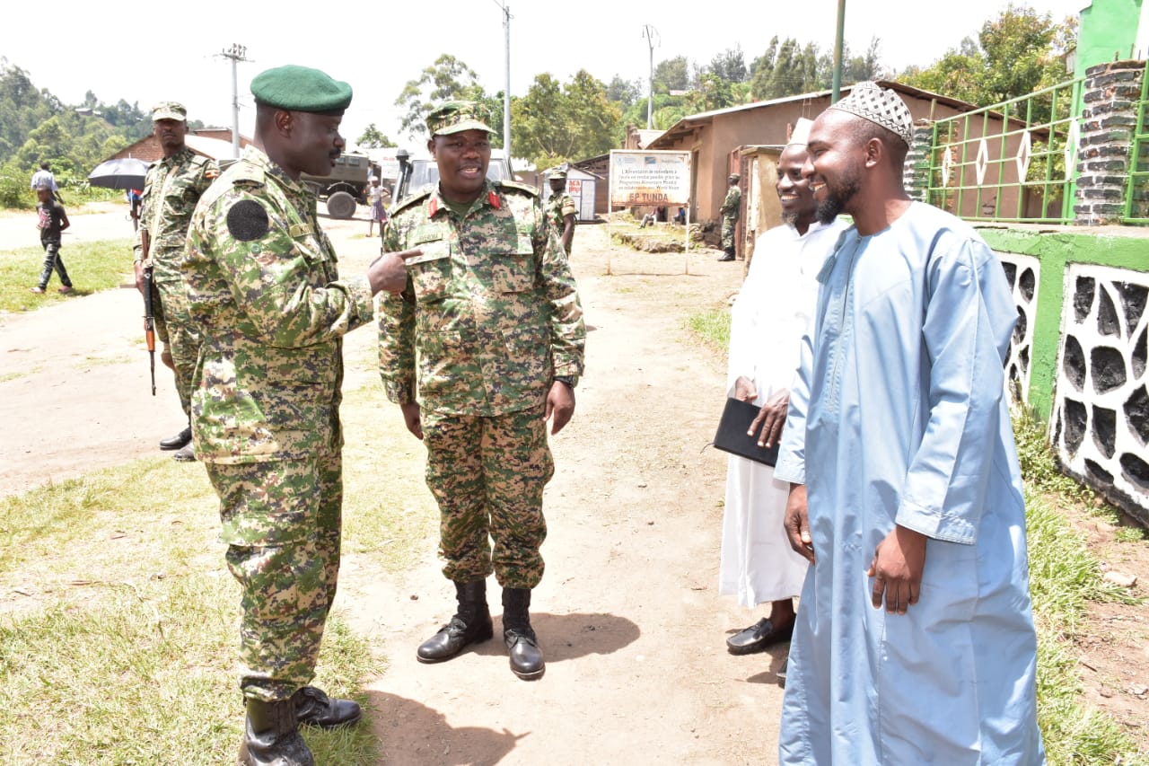 UPDF donates to DR Congo Muslims before Eid