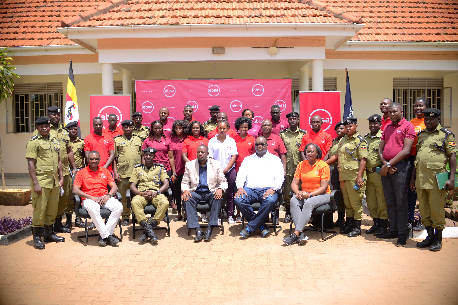 Absa donates IT equipment worth shs40m to Police training school