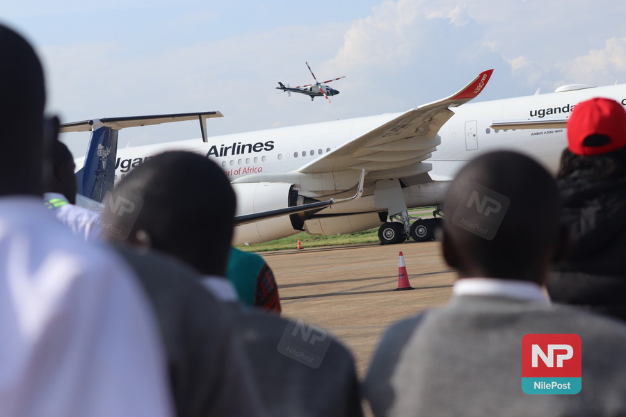 UPDF, Police put up breathtaking aerobatic displays at the Uganda airshow