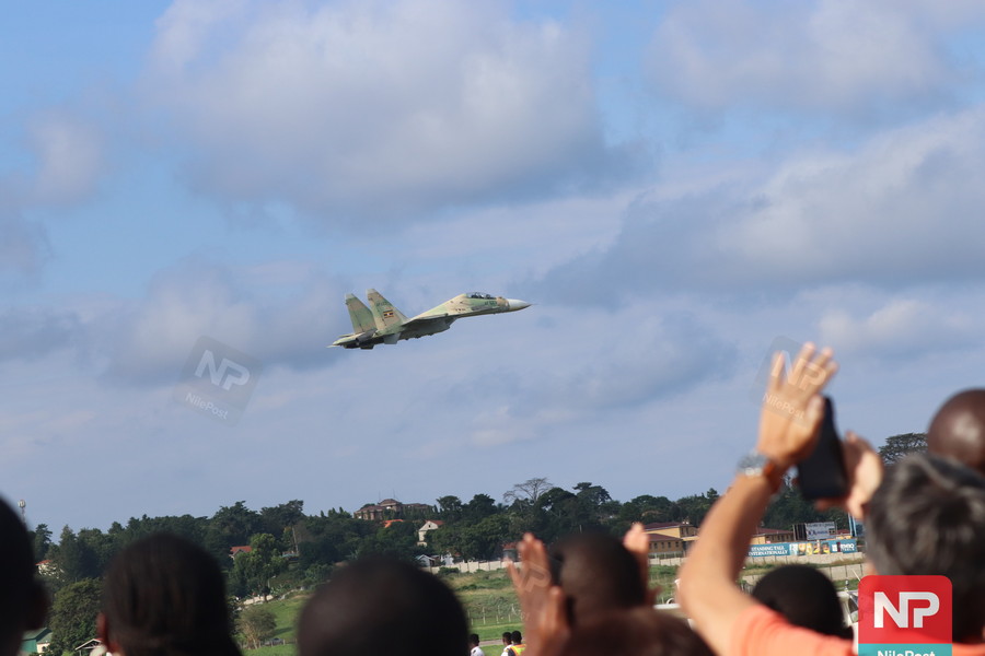 UPDF, Police put up breathtaking aerobatic displays at the Uganda airshow