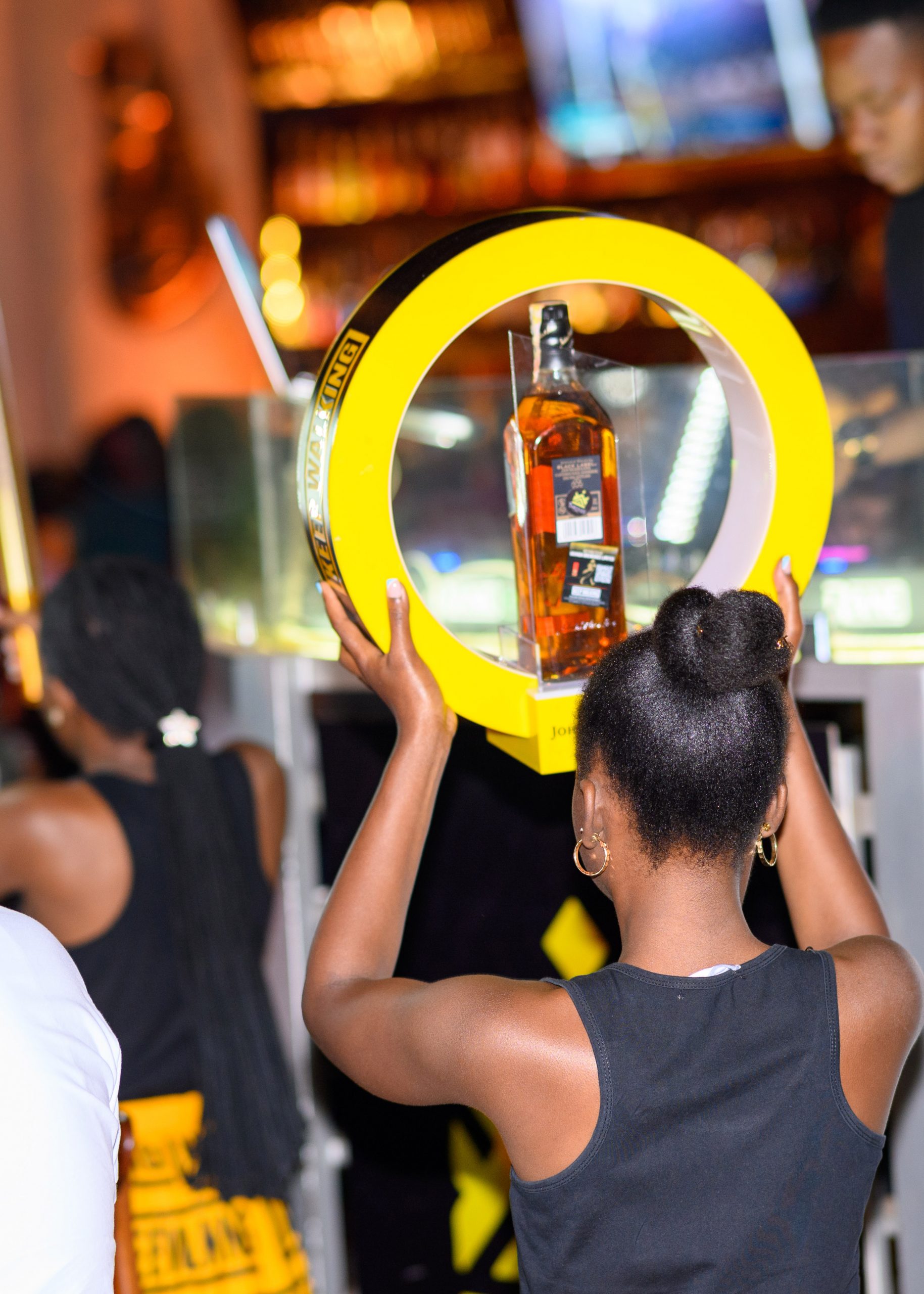 Johnnie Walker bottle turn up experience excites H20 lounge