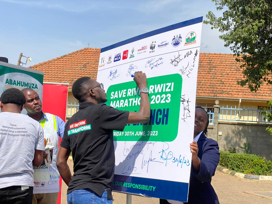 NBS TV and ABAHUMUZA Development Group join forces to save River Rwizi ...