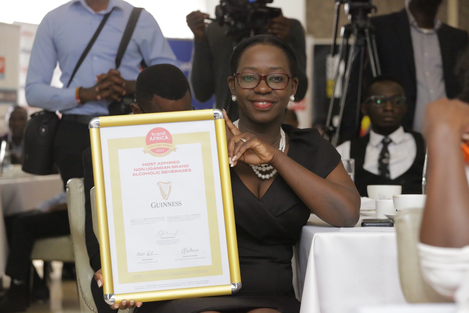 Guinness Uganda wins most admired non-Ugandan brand award at the 13th ...
