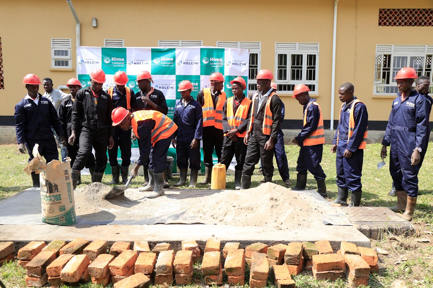 Hima Cement skills-up 3,000 masons in countrywide builders' workshops