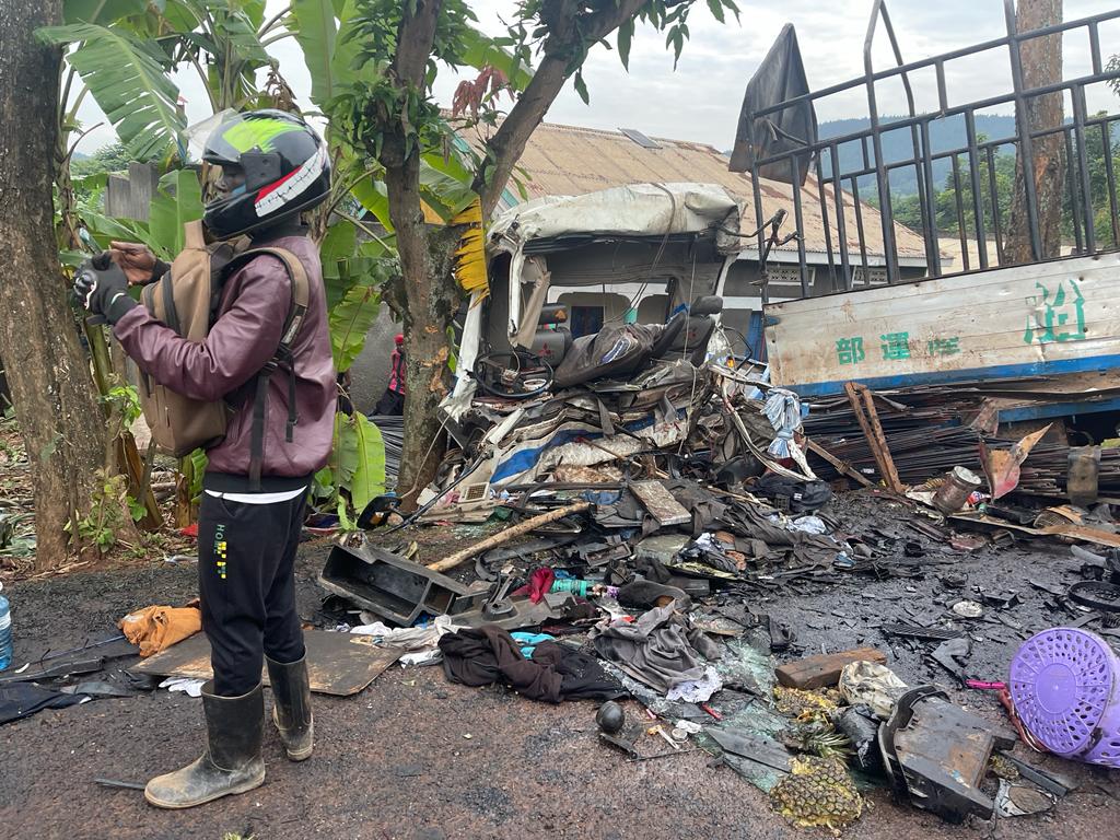 Two dead as fuel tanker collides with truck