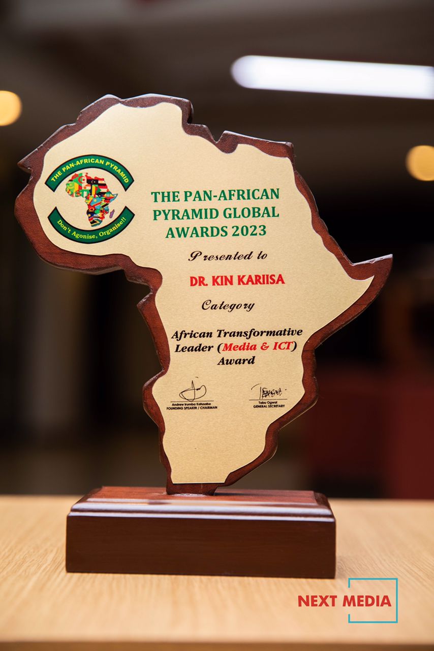 Next Media CEO Kin Kariisa honoured with prestigious Pan African ...