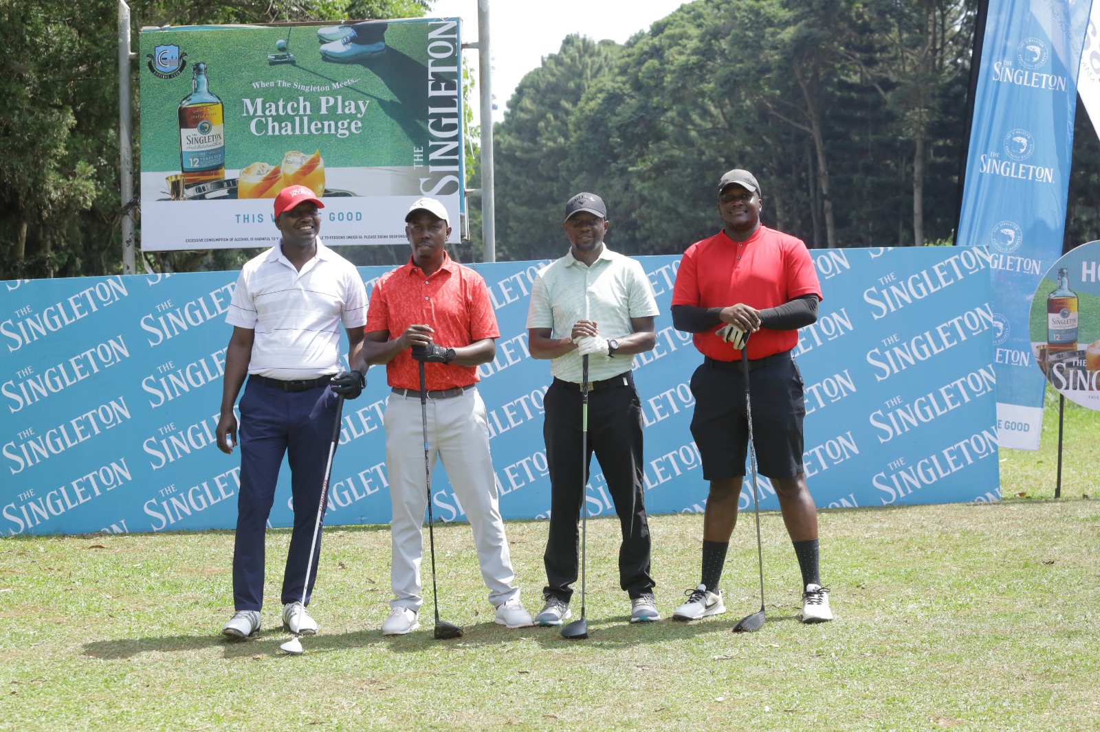 Singleton match play challenge kicks off round one with a denim affair