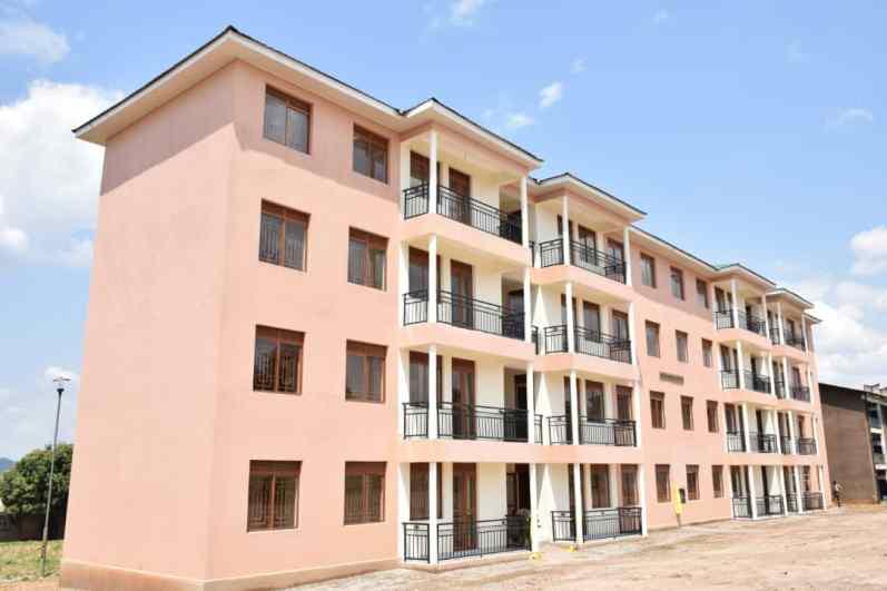 Gen Muhoozi commissions multi-billion apartments in Bombo