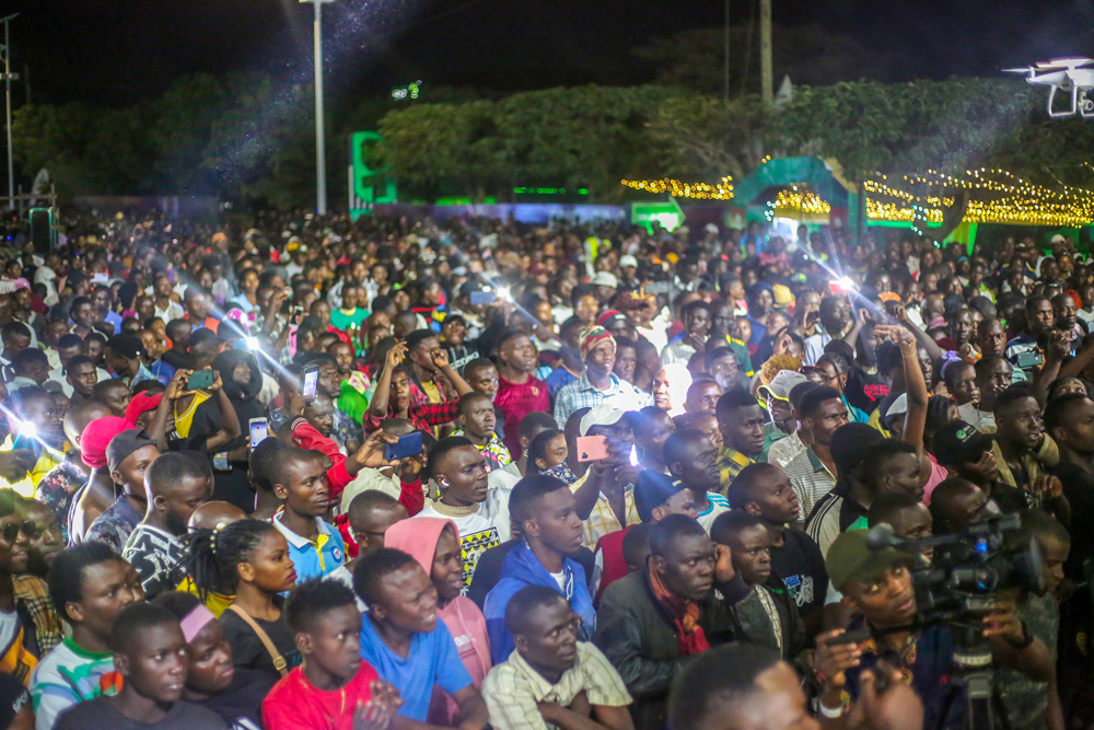 Cindy raves up Kasese in Tusker Lite Marathon after party