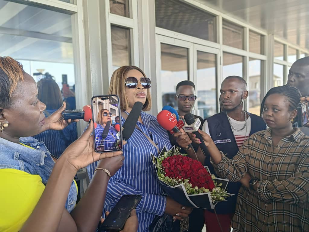 God has a word for Uganda, says Nigerian gospel singer, Sinach