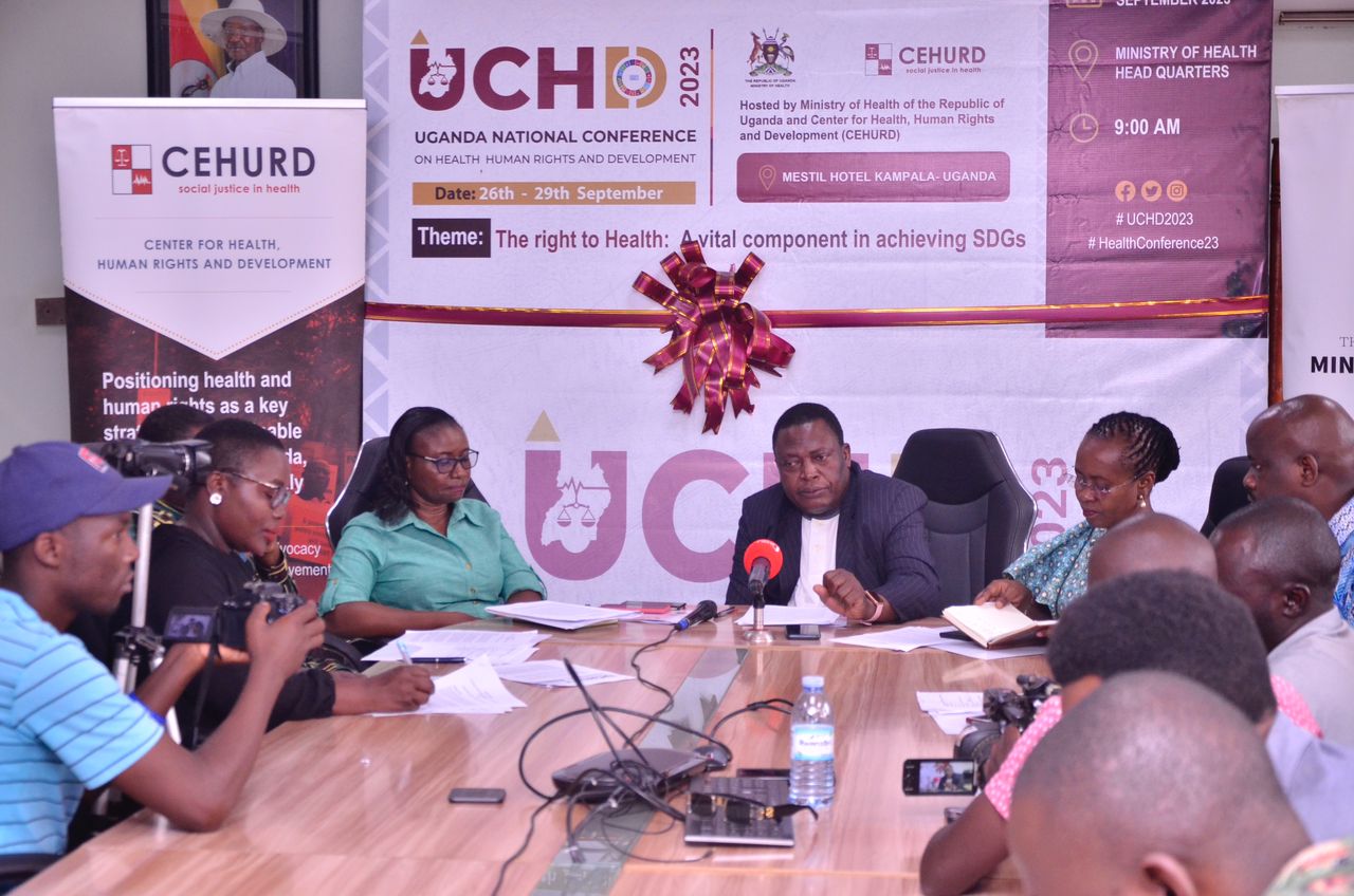The launch of the Uganda national conference on health, human rights ...