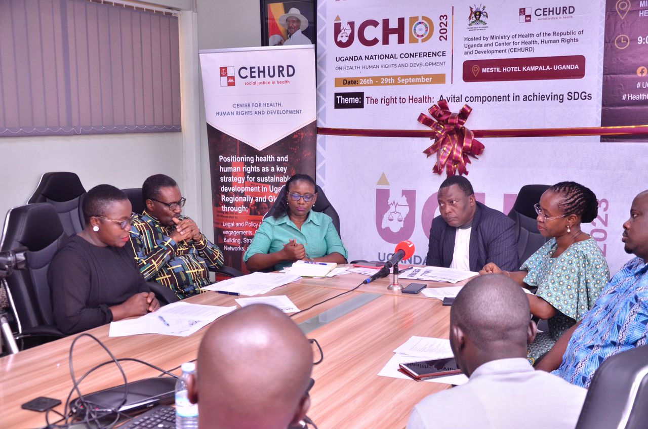 The launch of the Uganda national conference on health, human rights ...