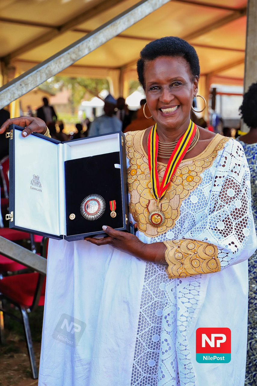 Amelia Kyambadde honoured with Distinguished Order of the Nile medal