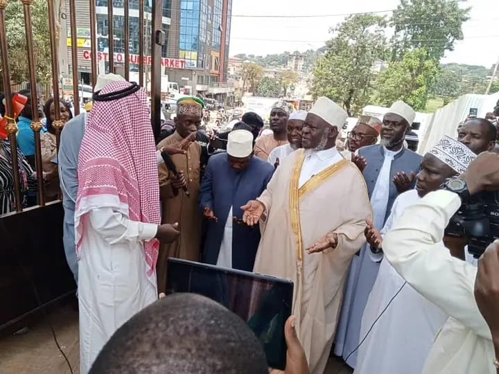 Mubaje unveils UMSC headquarters' new main gate