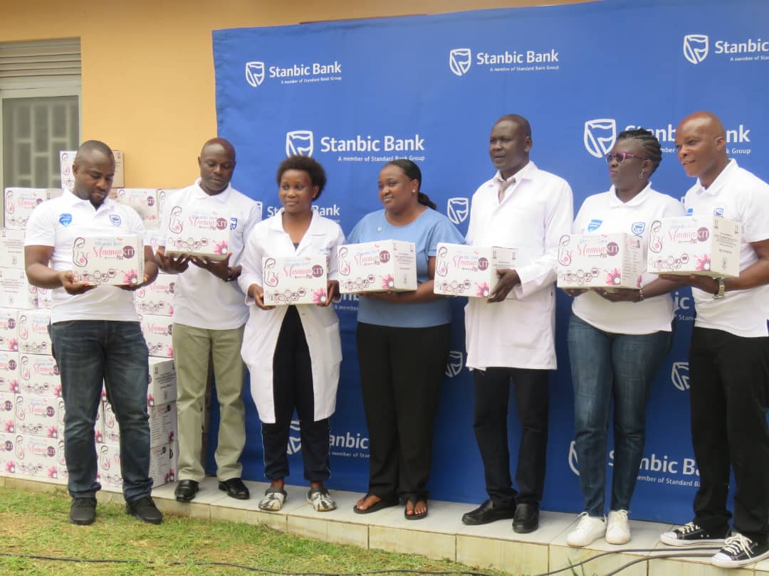 Stanbic Bank donates maternal health gear to Luzira prisons health centre