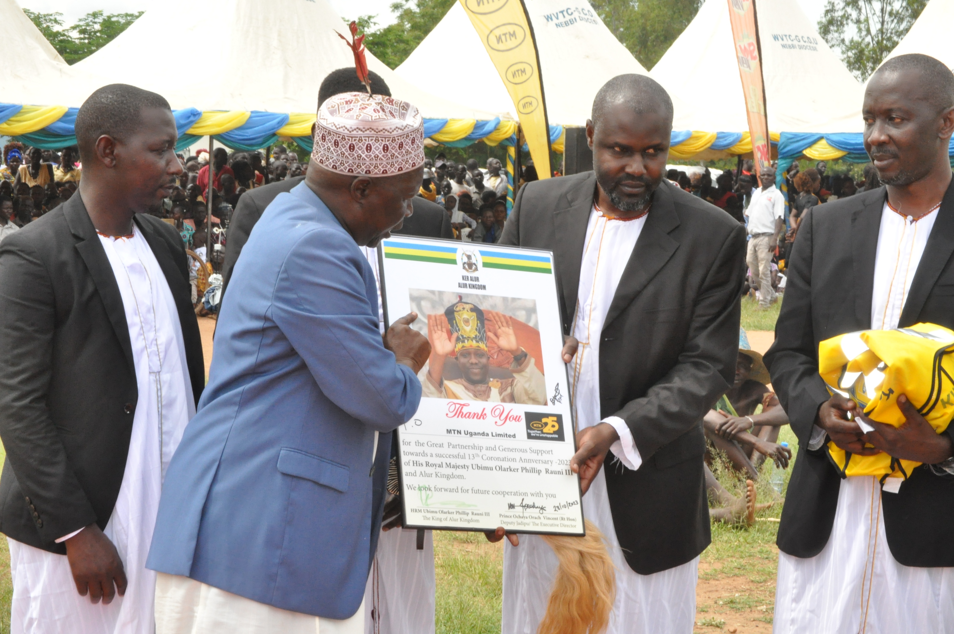 MTN Uganda celebrates the 13th coronation anniversary of King Ubimu ...