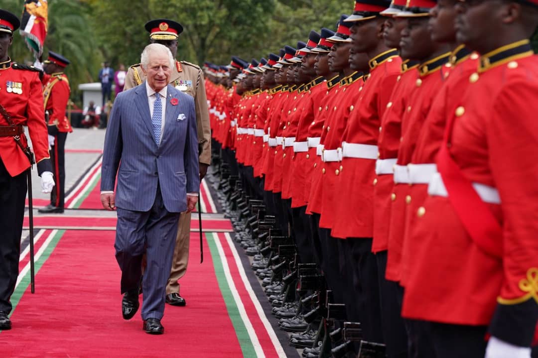 King Charles, Queen Camilla arrive in Kenya for state visit