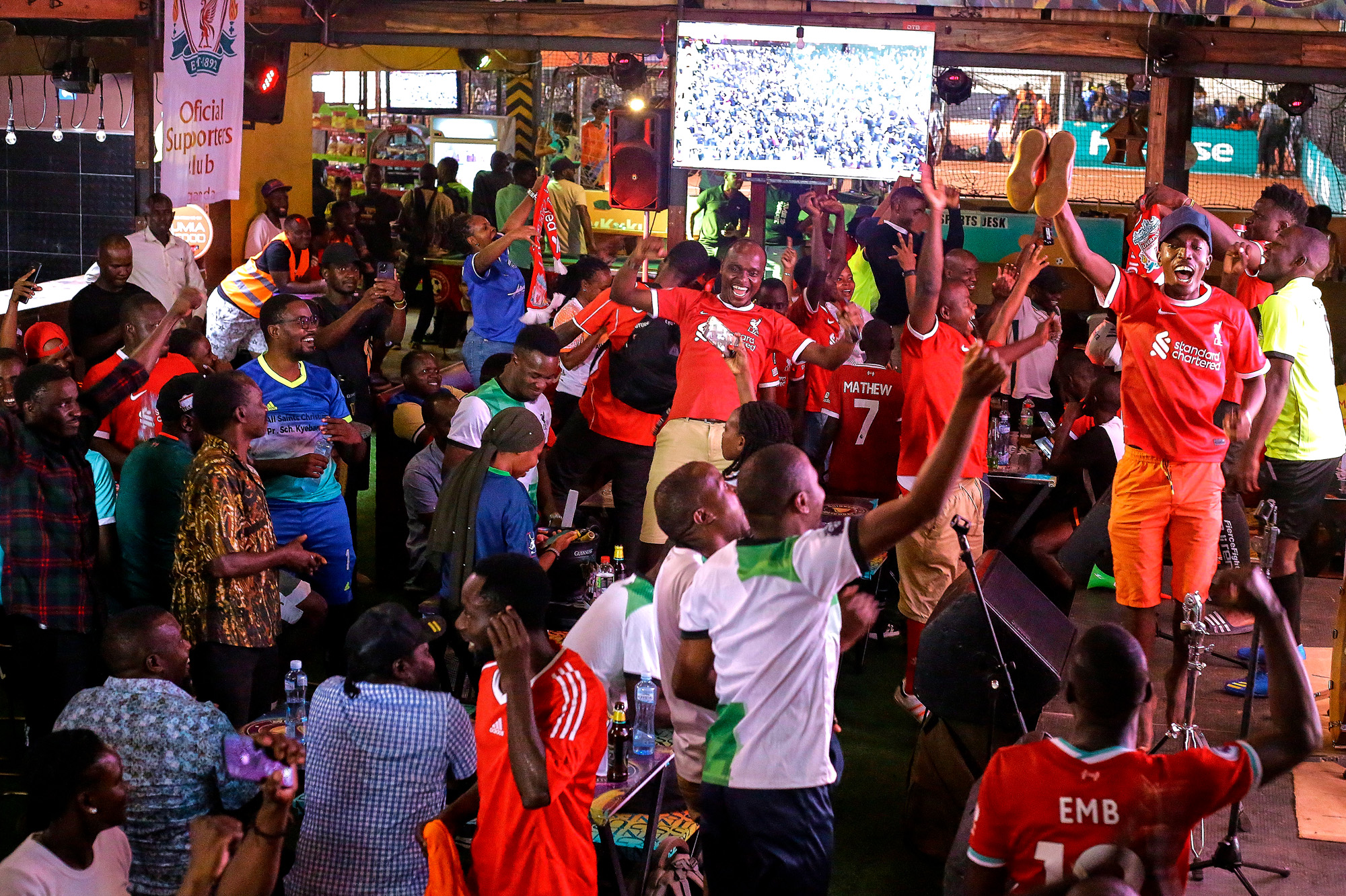 Football fans treated to exciting Guinness Match Day extravaganza