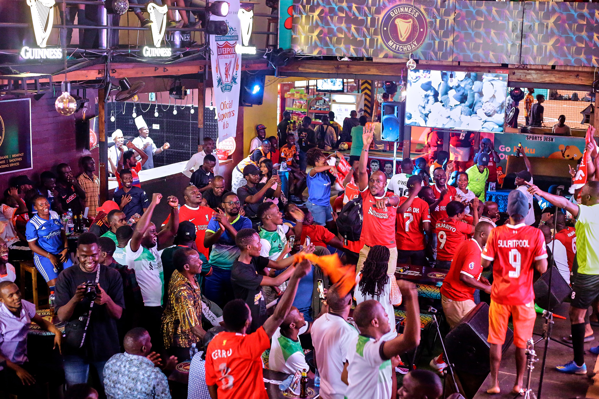 Football fans treated to exciting Guinness Match Day extravaganza