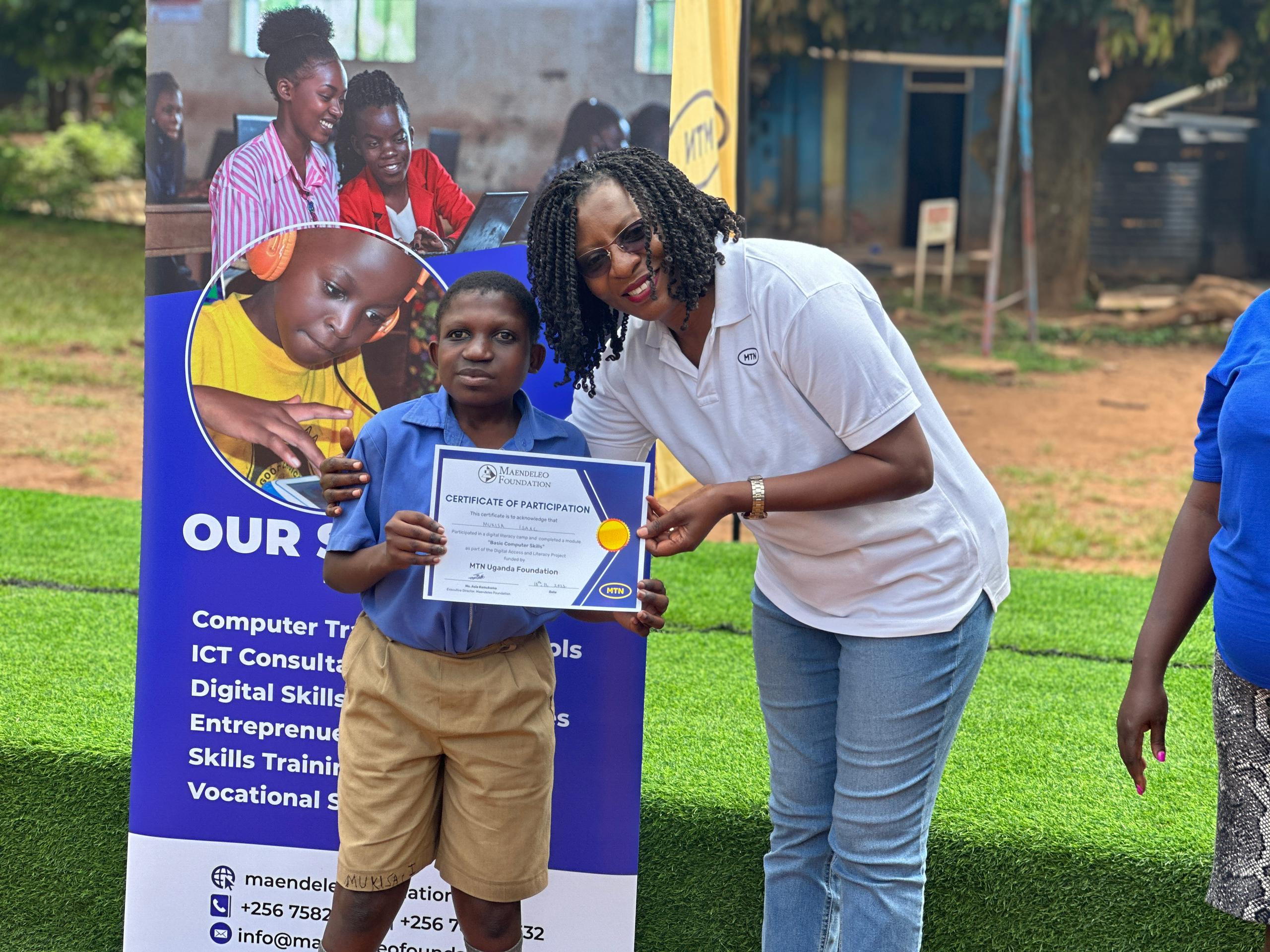 MTN Uganda Empowers Deaf Learners With ICT Training To Thrive In The