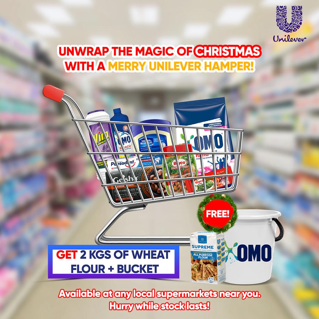Unilever's Festive Feast: Introducing the ultimate Christmas hamper!