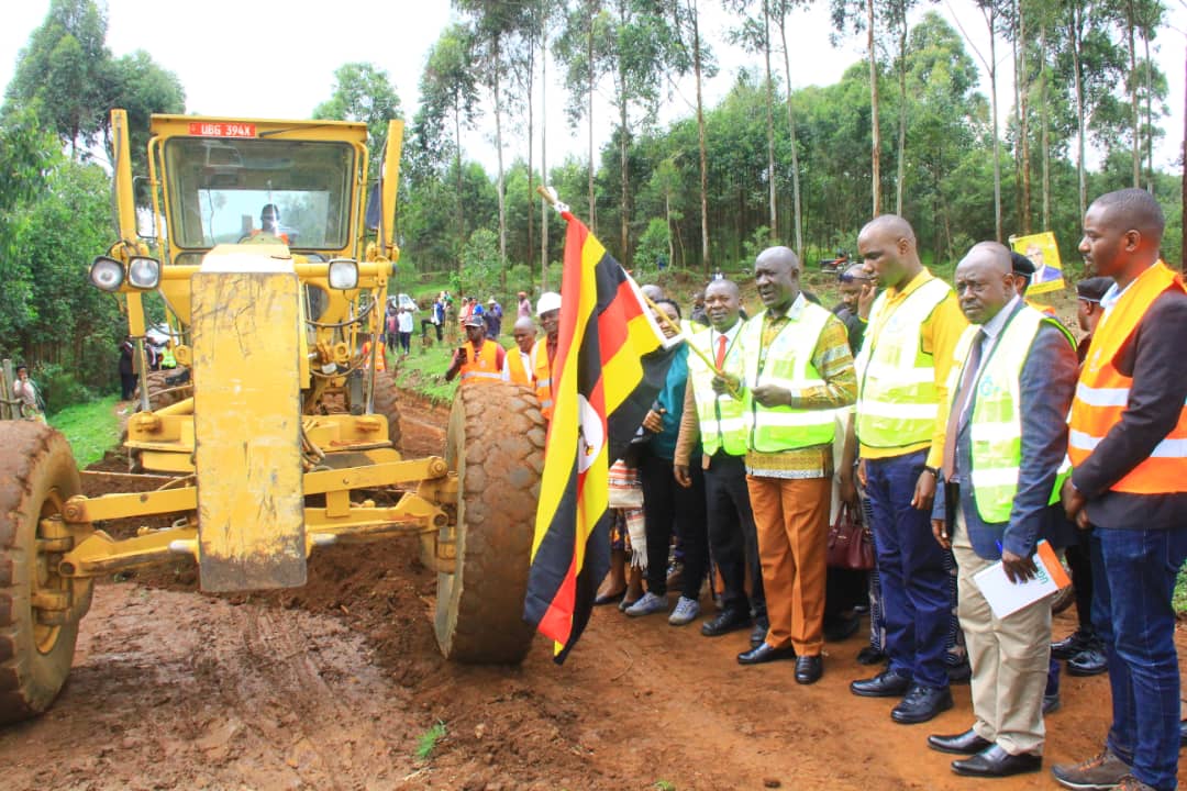 Construction works for Rubanda, Rukiga, Kabale district roads flagged off