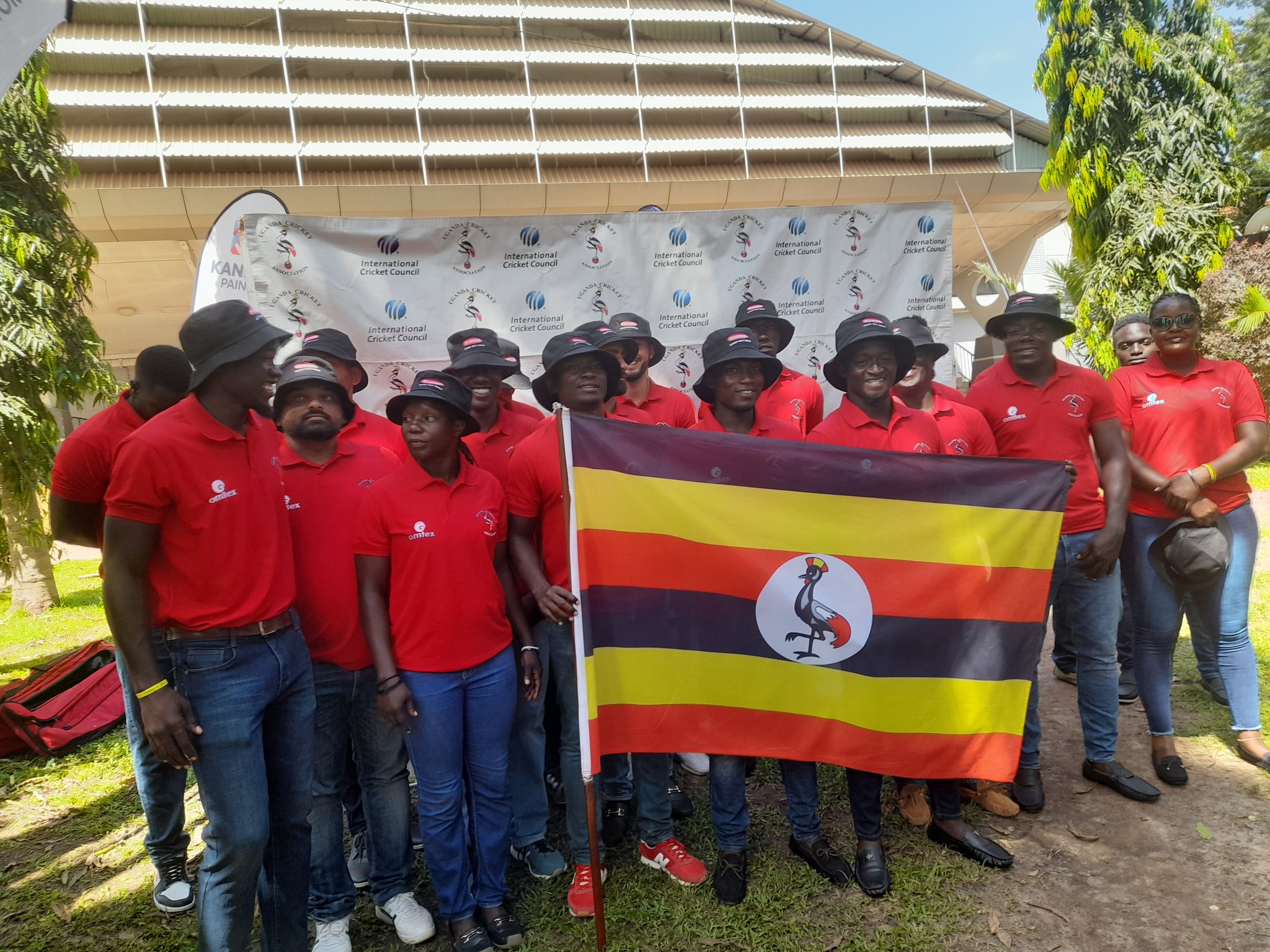 Cricket Cranes flagged off to Namibia