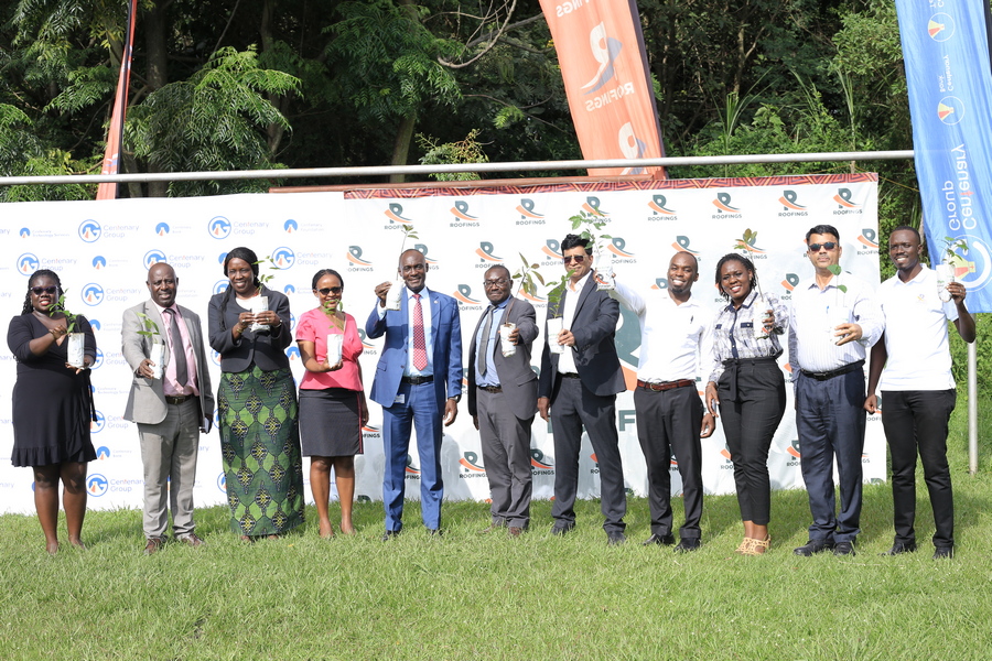 Roofings, Centenary group partner to regreen Uganda